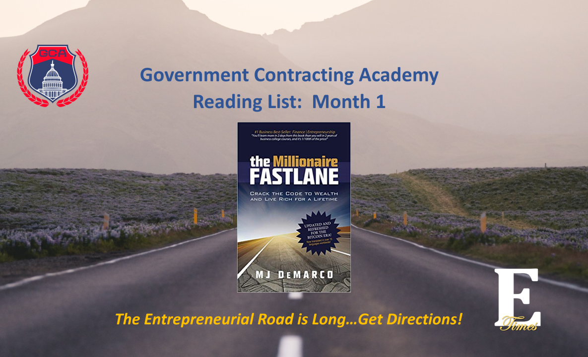 Government Contracting Academy's Recommended Reading List: Month 1 Government Contracting Academy's Recommended Reading List: Month 1