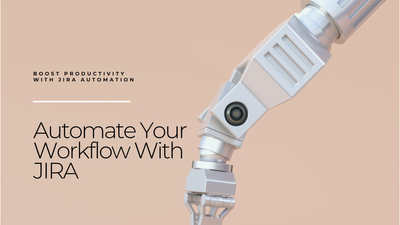 Leveraging Productivity with Jira Automation Leveraging Productivity with Jira Automation