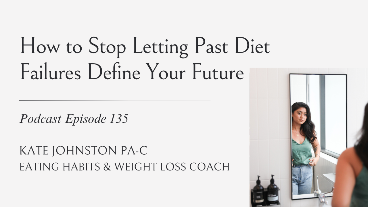 Ready to move forward despite past diet Ready to move forward despite past diet