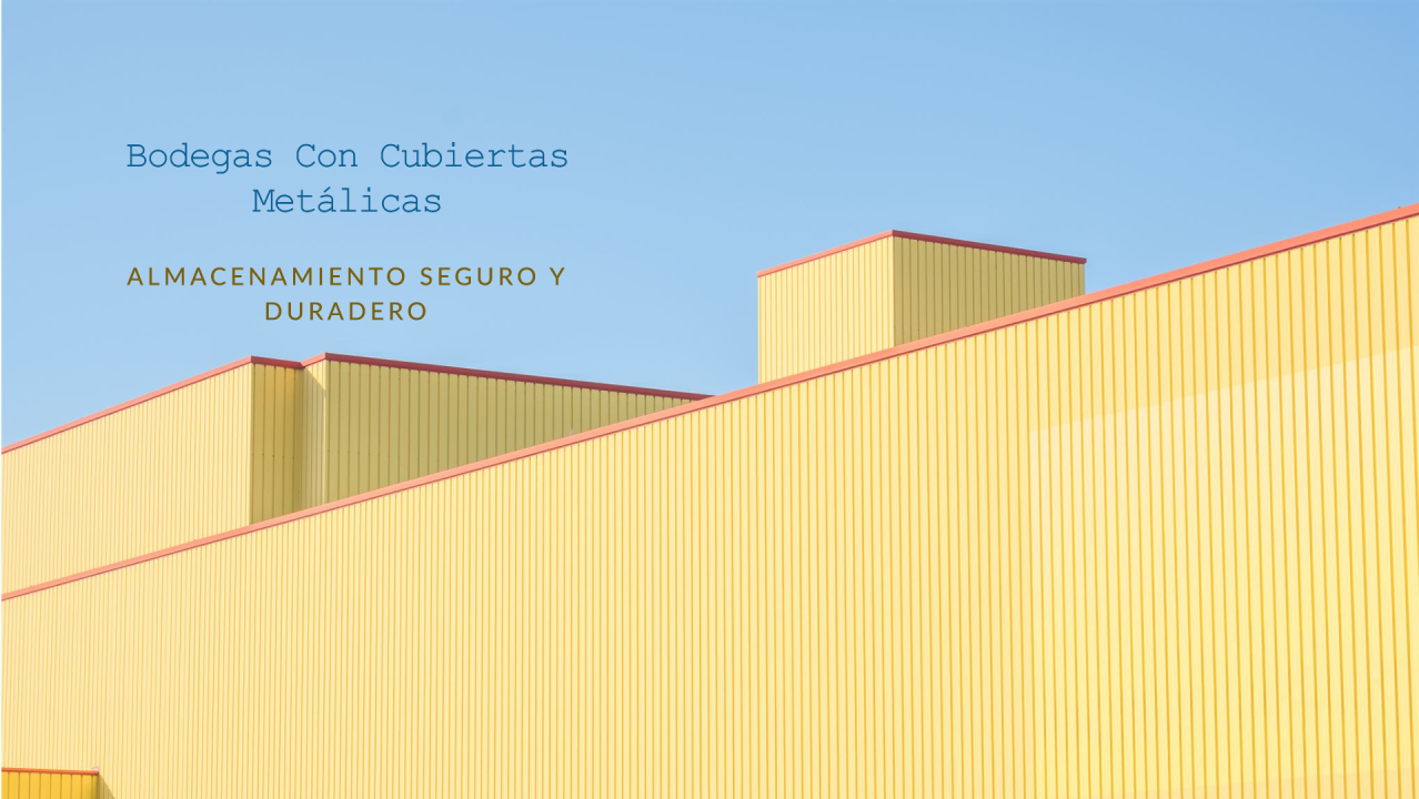 Maximiza la eficiencia de tu bodega con Cubiertas Metálicas bien instaladas Maximiza la eficiencia de tu bodega con Cubiertas Metálicas bien instaladas