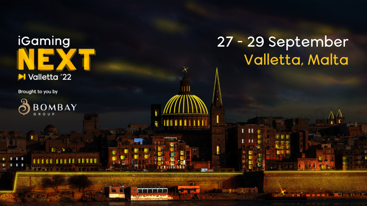Bombay Group unveiled as headline sponsor of iGaming NEXT Valletta ‘22 Bombay Group unveiled as headline sponsor of iGaming NEXT Valletta ‘22