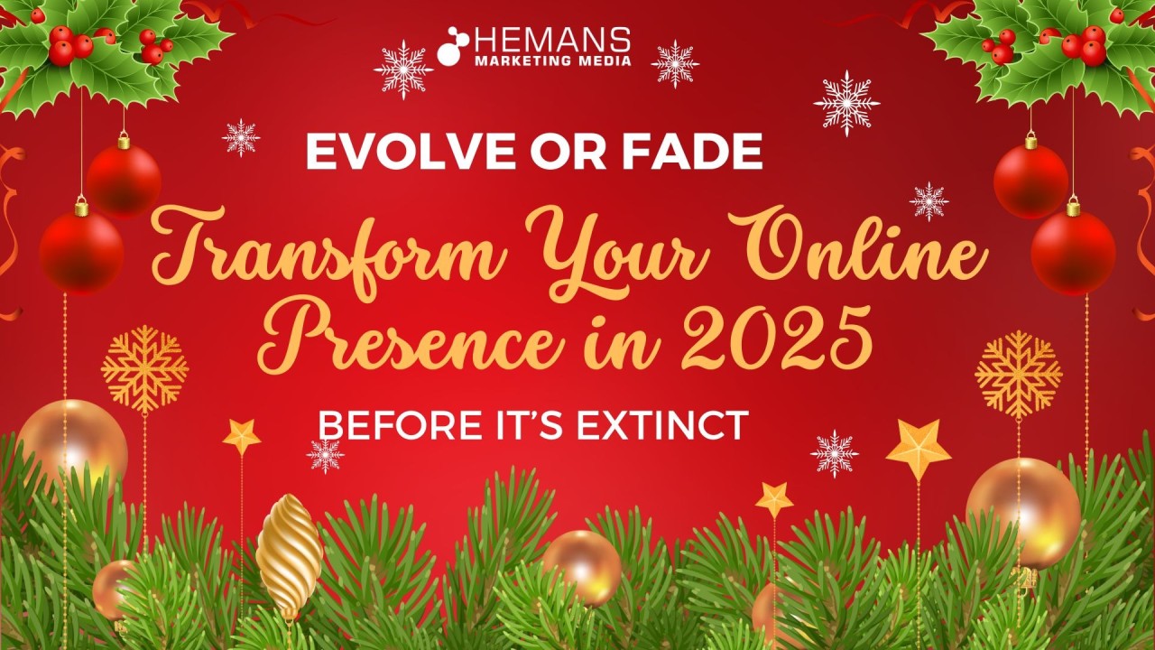 Transform Your Online Presence in 2025 Before It’s Extinct Transform Your Online Presence in 2025 Before It’s Extinct