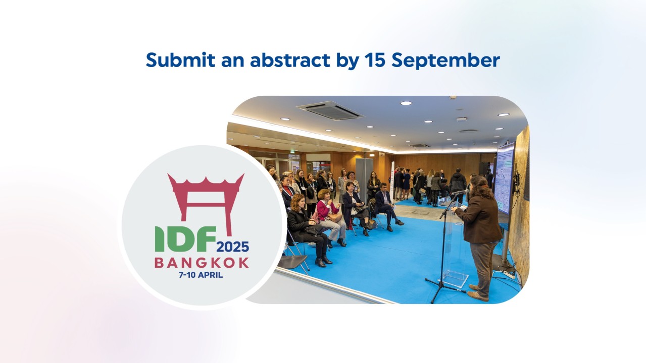 IDF monthly e-alert: Less than 10 days to submit an IDF 2025 abstract ... IDF monthly e-alert: Less than 10 days to submit an IDF 2025 abstract ...