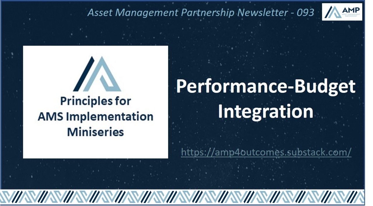 Principles for Asset Management System Implementation: Performance ... Principles for Asset Management System Implementation: Performance ...
