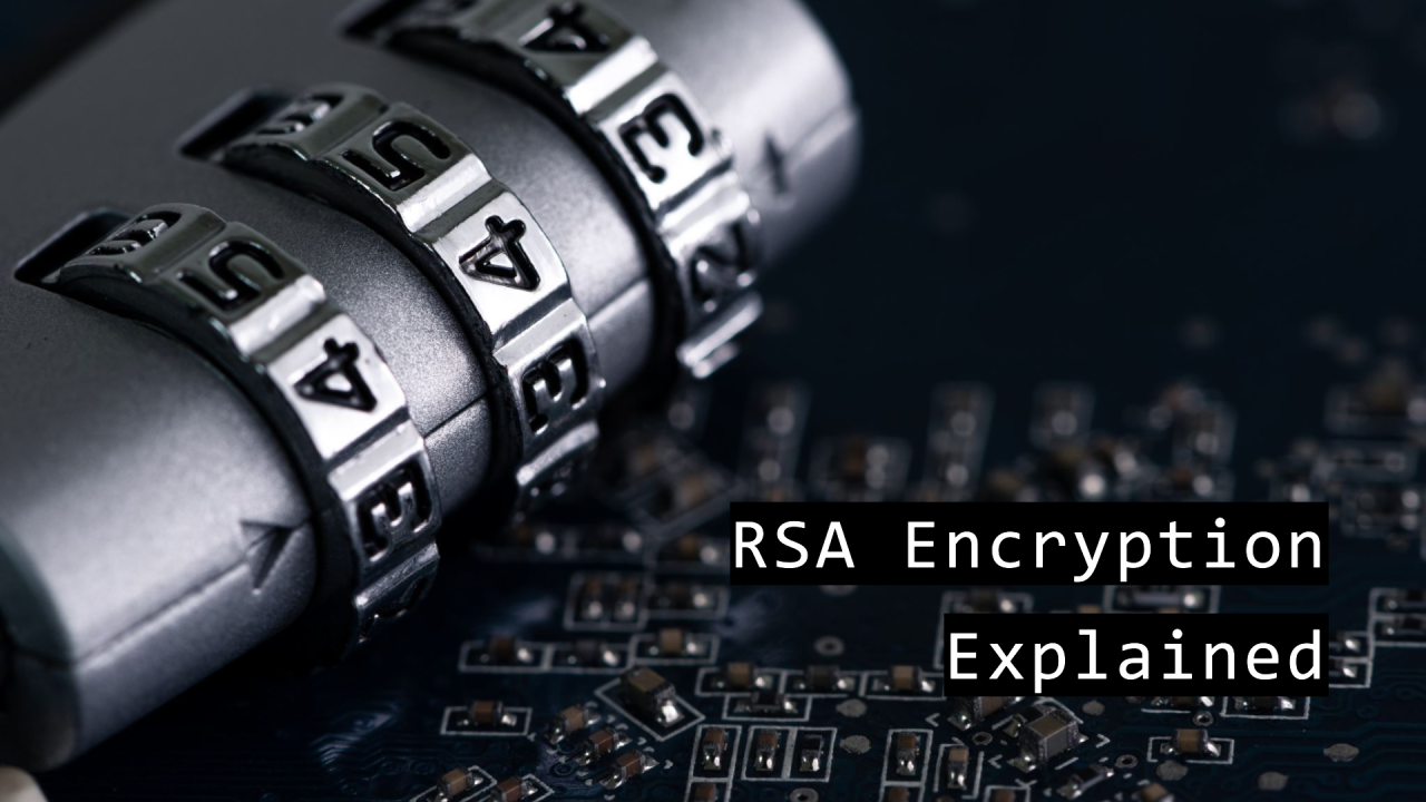 RSA Encryption Explained RSA Encryption Explained