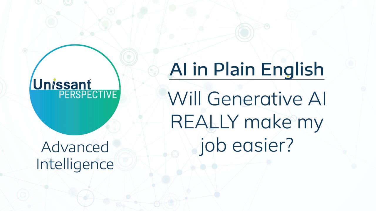 Will Generative AI REALLY make my job easier? Will Generative AI REALLY make my job easier?