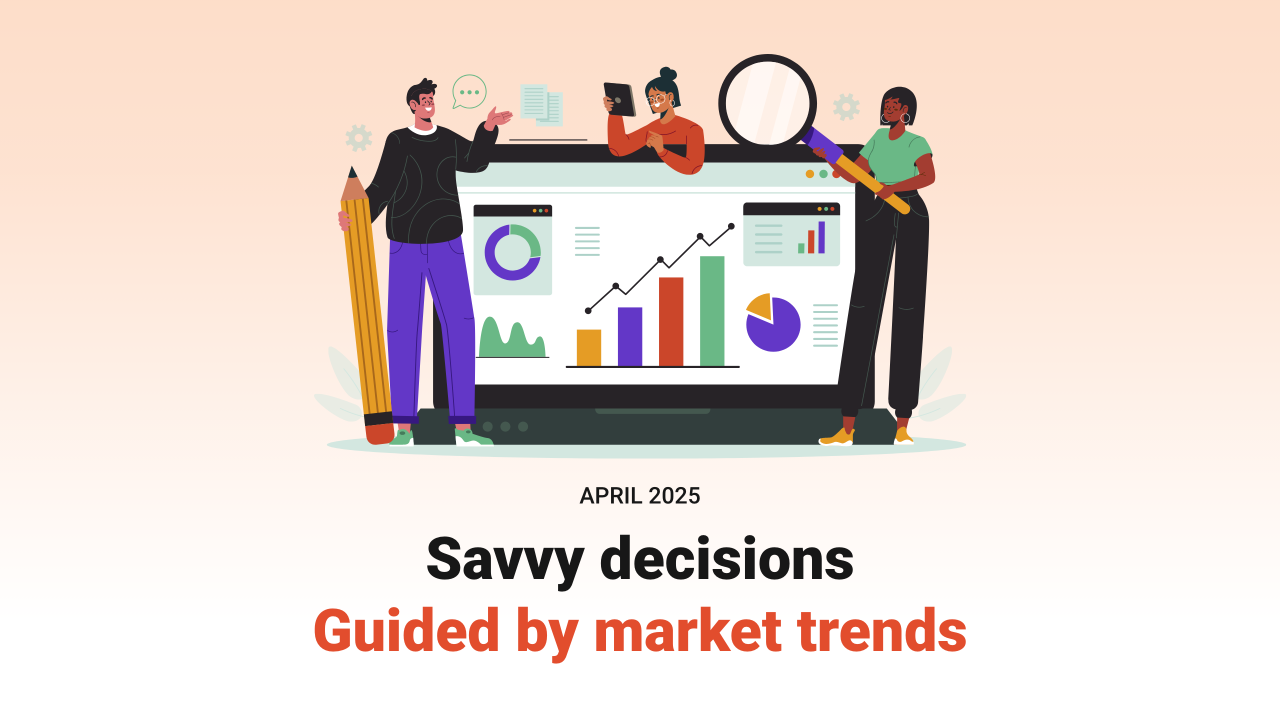 Keep up with trends using reliable data Keep up with trends using reliable data