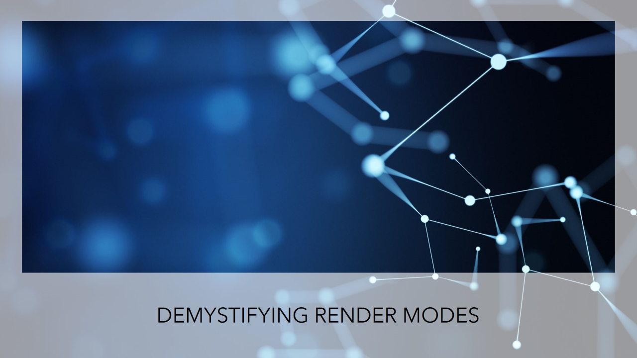 Oqtane: Demystifying Render Modes for CMS Administrators Oqtane: Demystifying Render Modes for CMS Administrators