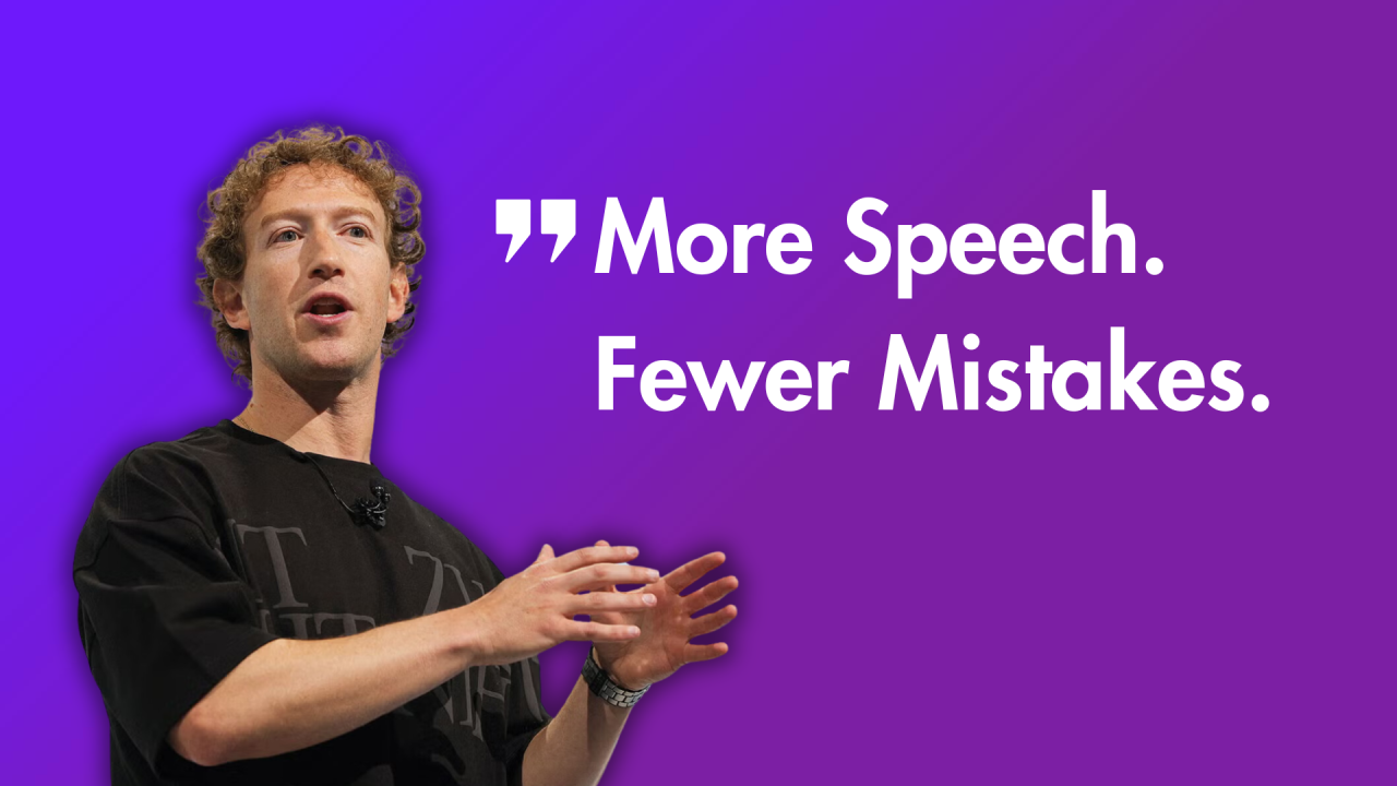 Mark Zuckerberg Announces Meta Policy Changes Mark Zuckerberg Announces Meta Policy Changes