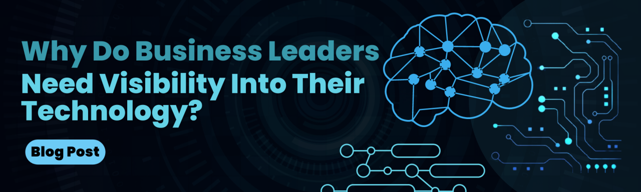 Why Do Business Leaders Need Visibility Into Their Technology? Why Do Business Leaders Need Visibility Into Their Technology?