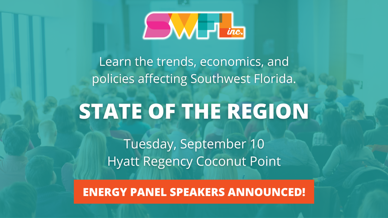 State of the Region: Energy Panel Speakers Announced State of the Region: Energy Panel Speakers Announced