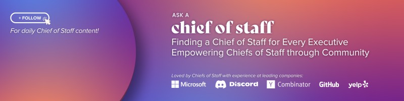 As a Chief of Staff, you are not a: Therapist Miracle worker Yes ... As a Chief of Staff, you are not a: Therapist Miracle worker Yes ...