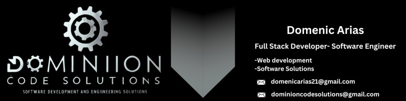 Domenic Arias - Software Engineer Grad |Full Stack developer|.Net |c# ... Domenic Arias - Software Engineer Grad |Full Stack developer|.Net |c# ...