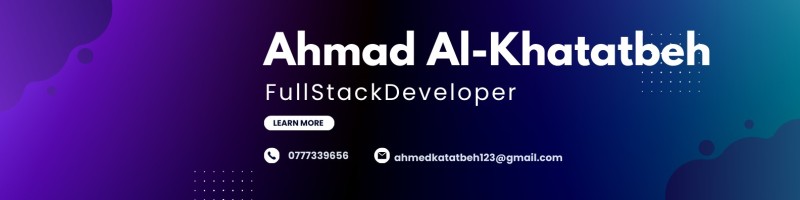 Ahmad AL-Khatatbeh - Full Stack developer Trainee at orange coding ... Ahmad AL-Khatatbeh - Full Stack developer Trainee at orange coding ...