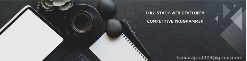 Tania Devi - Full Stack Web Developer | Competitive Programmer | LinkedIn Tania Devi - Full Stack Web Developer | Competitive Programmer | LinkedIn