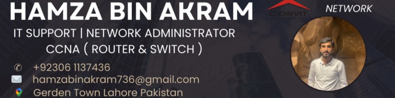 Hamza Bin Akram - Computer Science Student | CCNA & Azure Certified ... Hamza Bin Akram - Computer Science Student | CCNA & Azure Certified ...