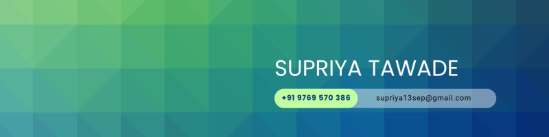 Supriya Tawade - Navi Mumbai, Maharashtra, India | Professional Profile ... Supriya Tawade - Navi Mumbai, Maharashtra, India | Professional Profile ...