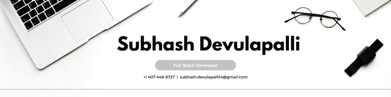 Subhash Devulapalli - Software Engineer | .NET Core | Spring Boot ... Subhash Devulapalli - Software Engineer | .NET Core | Spring Boot ...