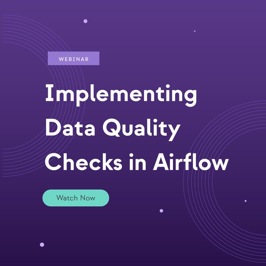 Astronomer on LinkedIn: Implementing Data Quality Checks in Airflow ... Astronomer on LinkedIn: Implementing Data Quality Checks in Airflow ...