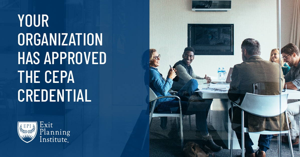 Exit Planning Institute on LinkedIn: Top Exit Planning Credential ... Exit Planning Institute on LinkedIn: Top Exit Planning Credential ...