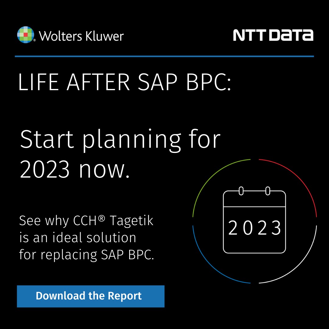 CCH® Tagetik on LinkedIn: NTT Data looks at life after SAP BPC - CCH ... CCH® Tagetik on LinkedIn: NTT Data looks at life after SAP BPC - CCH ...