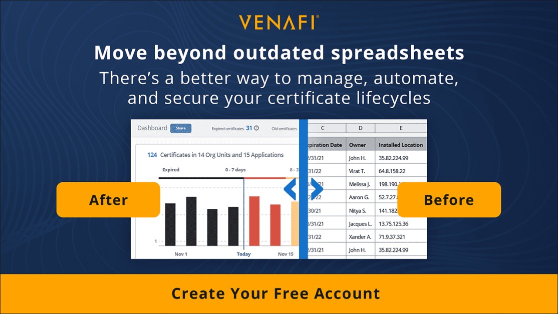 Venafi, a CyberArk Company on LinkedIn: Venafi Venafi, a CyberArk Company on LinkedIn: Venafi
