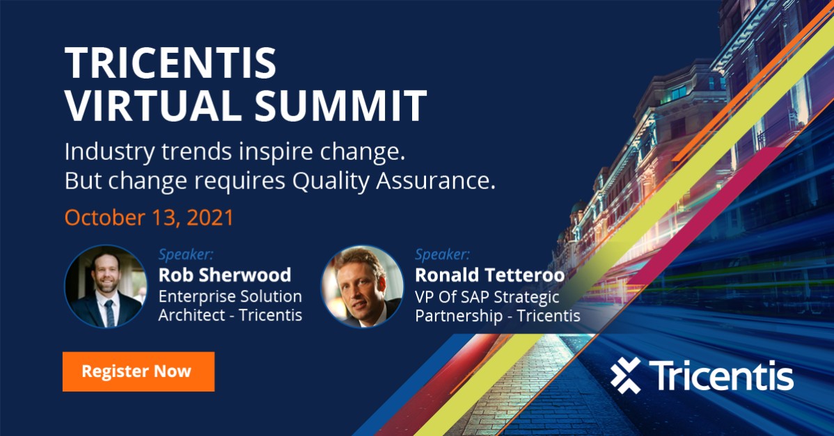 Tricentis on LinkedIn: Tricentis Virtual Summit Tricentis on LinkedIn: Tricentis Virtual Summit