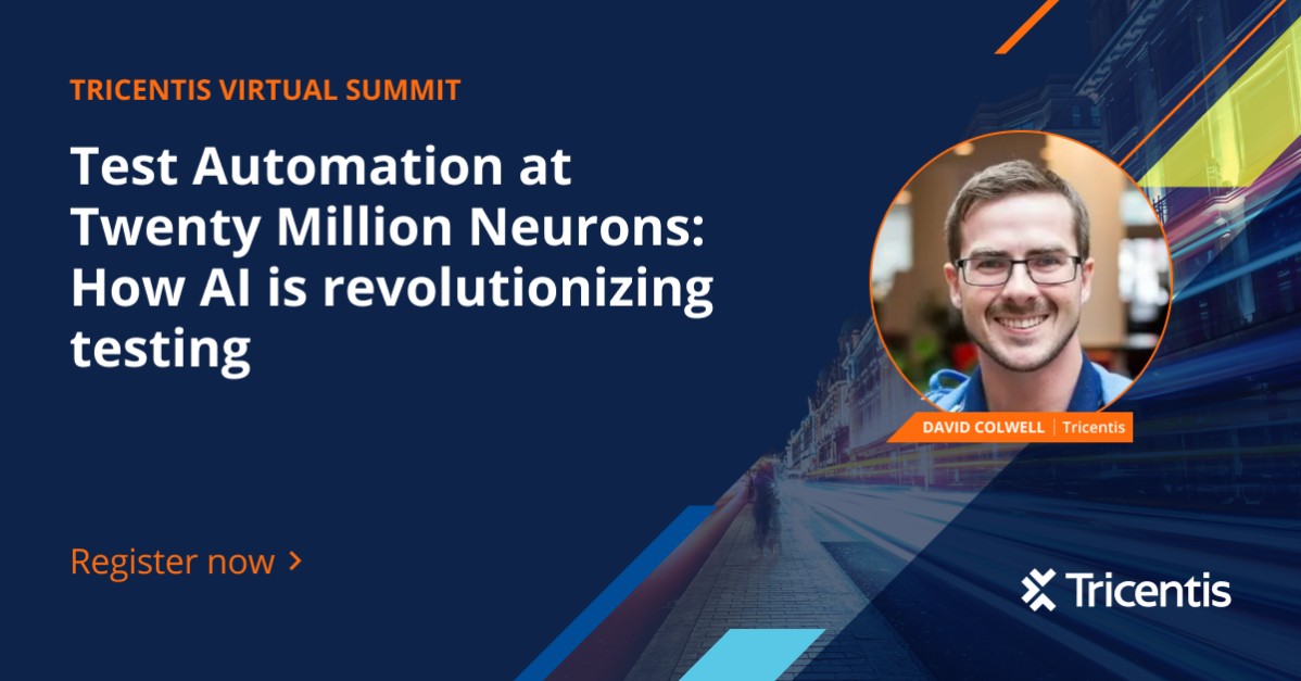 Tricentis on LinkedIn: Tricentis Virtual Summit Tricentis on LinkedIn: Tricentis Virtual Summit
