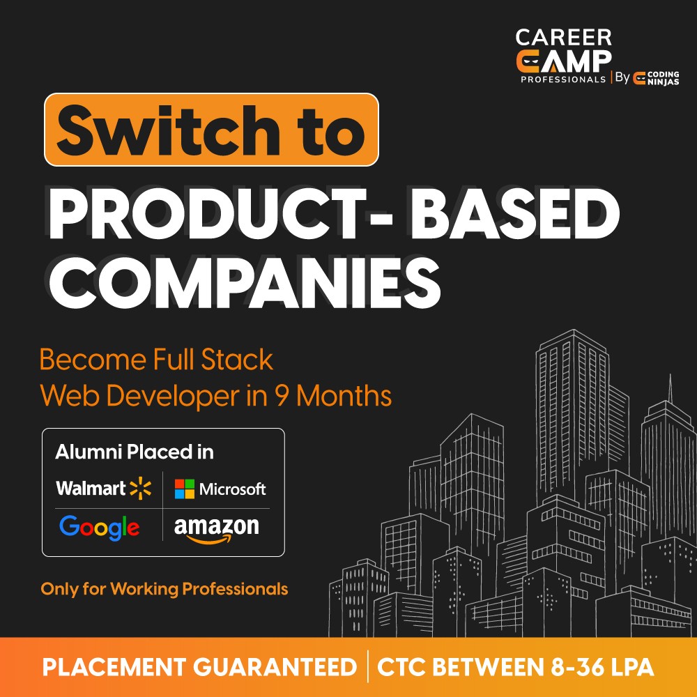 Coding Ninjas on LinkedIn: Job Bootcamp by Coding Ninjas Coding Ninjas on LinkedIn: Job Bootcamp by Coding Ninjas