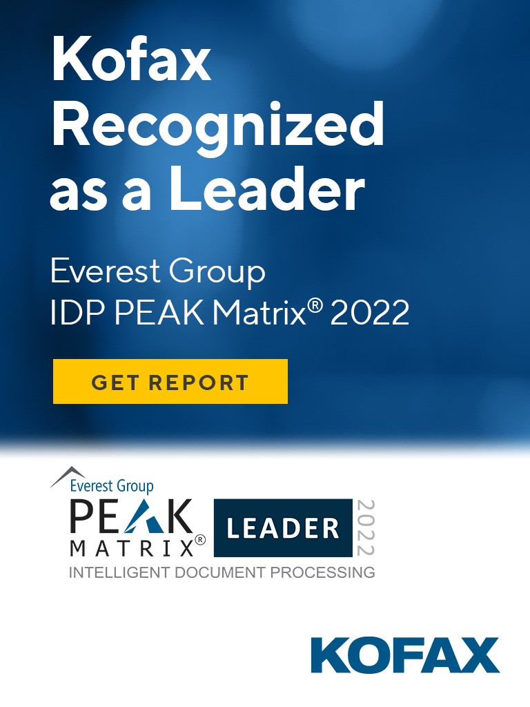 Everest Names Kofax a Leader in Intelligent Document Processing | Kofax ... Everest Names Kofax a Leader in Intelligent Document Processing | Kofax ...