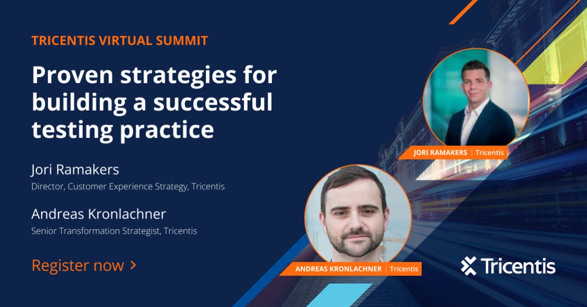 Tricentis on LinkedIn: Tricentis Virtual Summit Tricentis on LinkedIn: Tricentis Virtual Summit