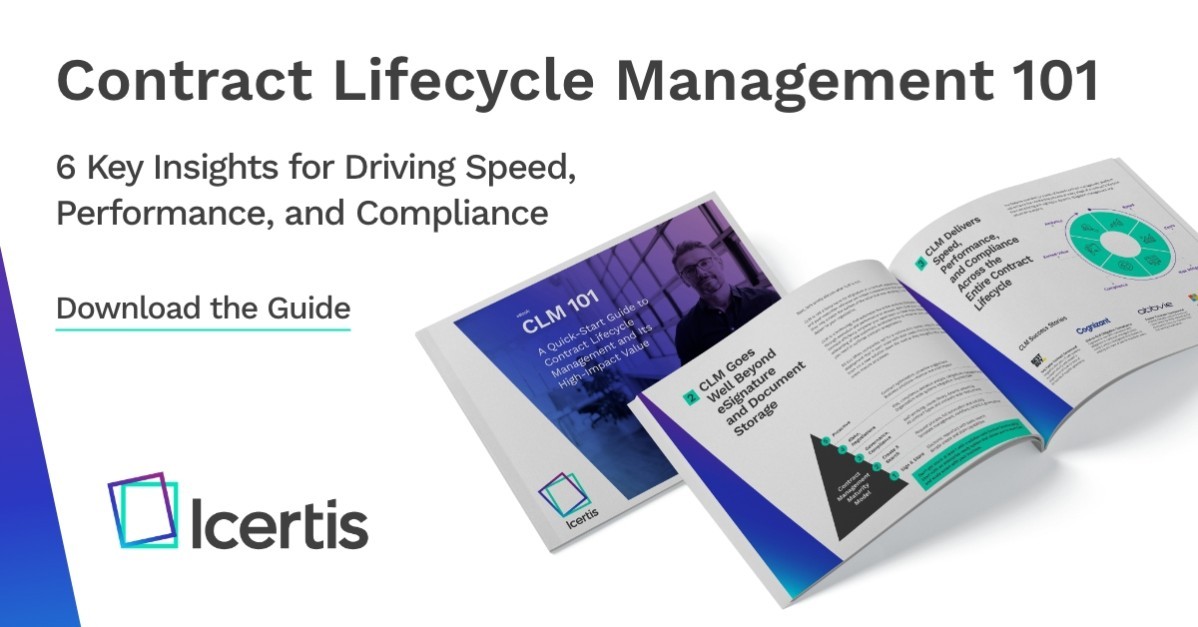 Icertis on LinkedIn: CLM 101 - 6 Fast Insights into Contract Lifecycle ... Icertis on LinkedIn: CLM 101 - 6 Fast Insights into Contract Lifecycle ...