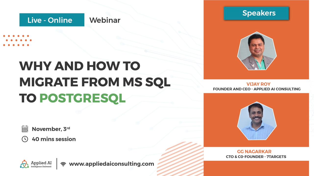 Why and How to Migrate MS SQL Server to PostgreSQL | LinkedIn Why and How to Migrate MS SQL Server to PostgreSQL | LinkedIn
