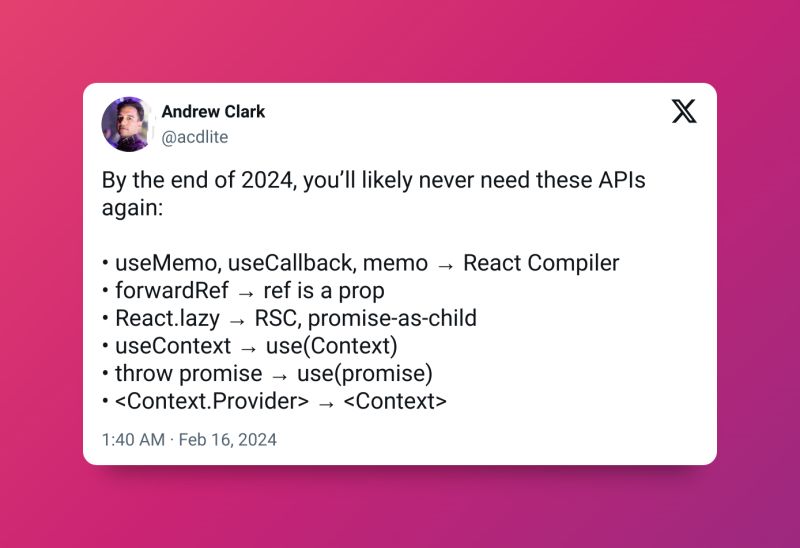 #reactjs #react #frontend #webdev #techdiscussion # ... #reactjs #react #frontend #webdev #techdiscussion # ...