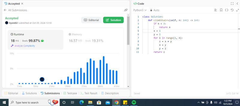 Abdulmujeeb sakibu on LinkedIn: #leetcode #python #codingjourney Abdulmujeeb sakibu on LinkedIn: #leetcode #python #codingjourney