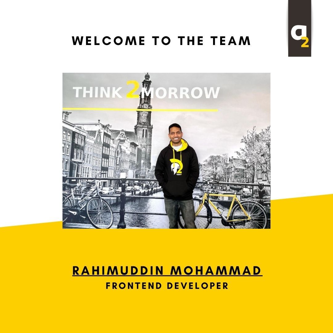 We are delighted to welcome Rahimuddin Mohammad, the newest addition to ... We are delighted to welcome Rahimuddin Mohammad, the newest addition to ...