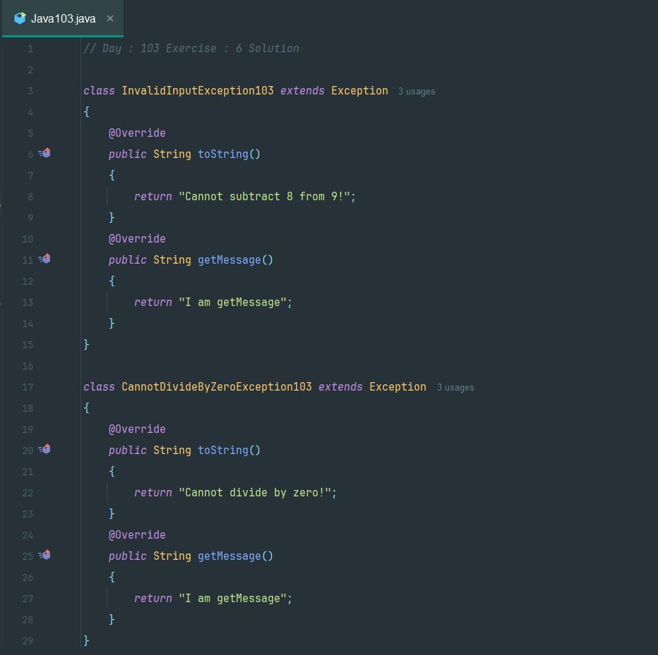 #day103 #java #javaprogramming #javajourney #javadeveloper #javacode ... #day103 #java #javaprogramming #javajourney #javadeveloper #javacode ...