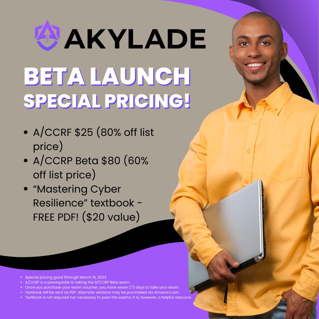 AKYLADE launches Beta version of A/CCRP exam | AKYLADE® posted on the ... AKYLADE launches Beta version of A/CCRP exam | AKYLADE® posted on the ...