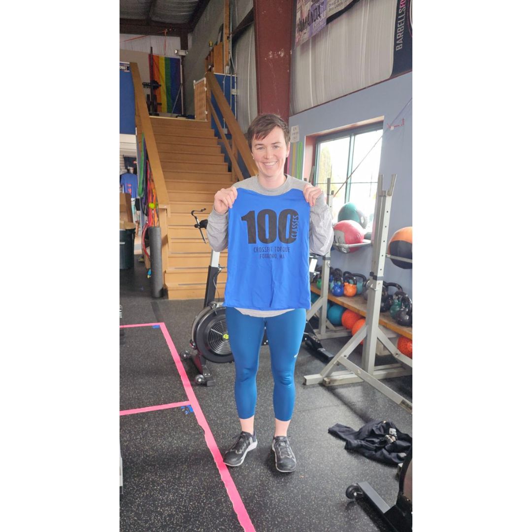 🎉Congrats to personal training member Ashley on earning her 100 ... 🎉Congrats to personal training member Ashley on earning her 100 ...