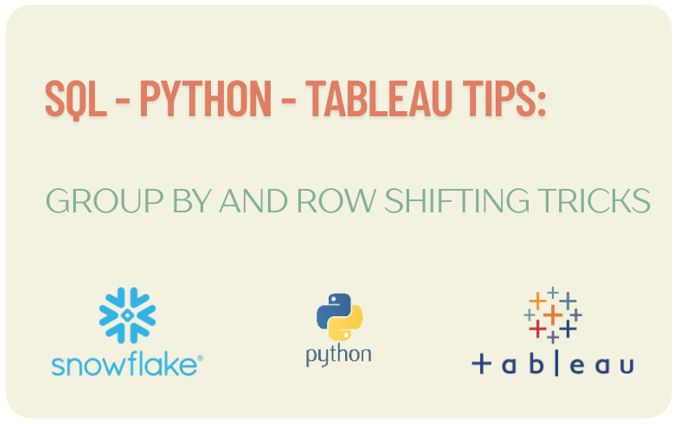 How to use SQL, Python, and Tableau for data transformation | Le Luu ... How to use SQL, Python, and Tableau for data transformation | Le Luu ...