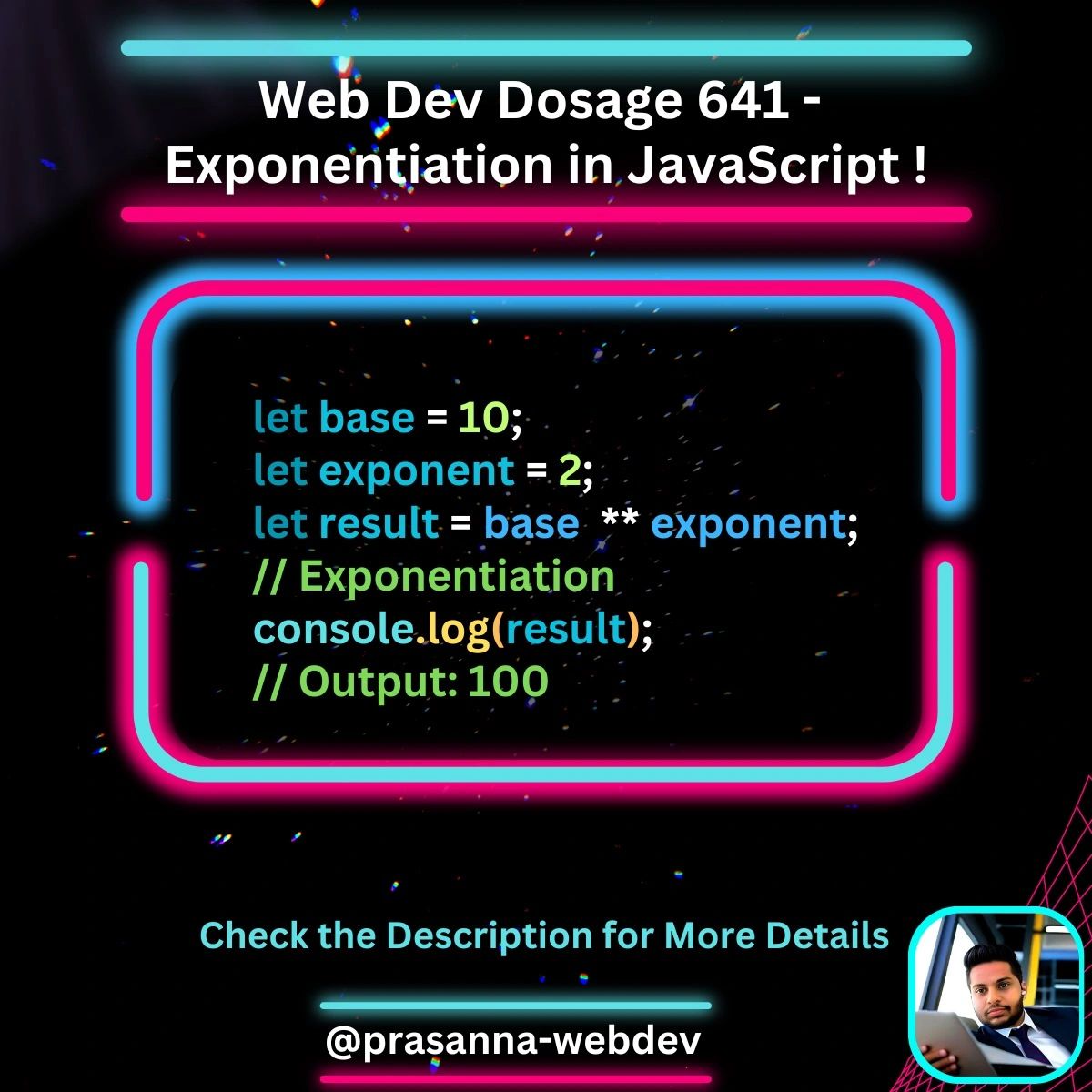 Prasanna D on LinkedIn: #webdevelopment #javascript #coding101 Prasanna D on LinkedIn: #webdevelopment #javascript #coding101