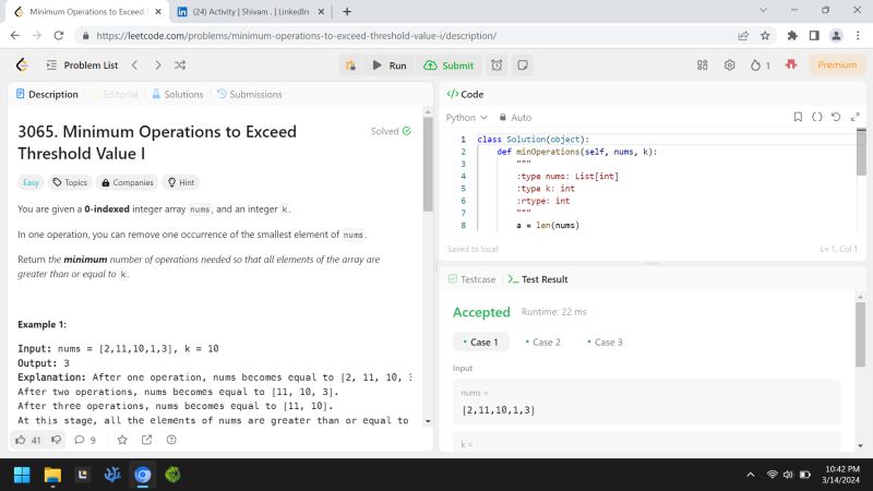 Shivam B. on LinkedIn: Hi there!! I have solved a problem on LeetCode ... Shivam B. on LinkedIn: Hi there!! I have solved a problem on LeetCode ...