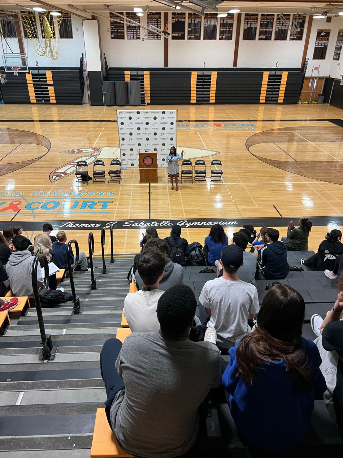 Thanks to our 2023 Sachem Hall of Honor inductees for coming back home ... Thanks to our 2023 Sachem Hall of Honor inductees for coming back home ...