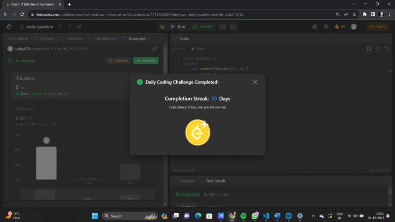 Uday Bajpai on LinkedIn: #leetcode #gfg #codingninjas #dsa Uday Bajpai on LinkedIn: #leetcode #gfg #codingninjas #dsa