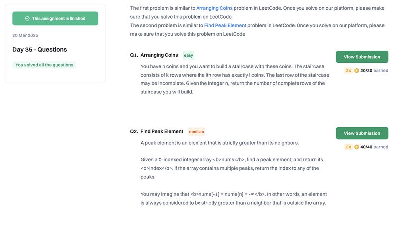 #100daysofcode #leetcode #binarysearch #mathematicalthinking… | Aditya Raj #100daysofcode #leetcode #binarysearch #mathematicalthinking… | Aditya Raj