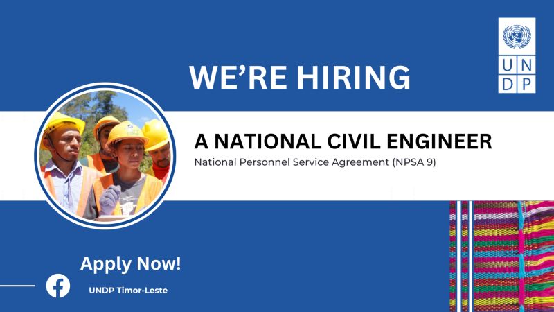 UNDP Timor-Leste on LinkedIn: š JOIN OUR TEAM! UNDP Timor-Leste is ... UNDP Timor-Leste on LinkedIn: š JOIN OUR TEAM! UNDP Timor-Leste is ...