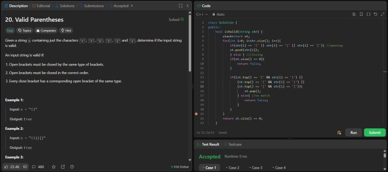 #leetcodechallenge #leetcode #dsa #stacks #problemsolving #keepcoding ... #leetcodechallenge #leetcode #dsa #stacks #problemsolving #keepcoding ...