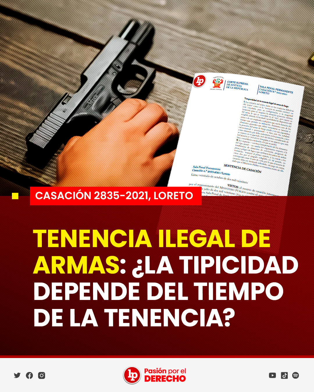 LP • Pasión por el derecho en LinkedIn: 👨⚖️Tenencia ilegal de armas ... LP • Pasión por el derecho en LinkedIn: 👨⚖️Tenencia ilegal de armas ...