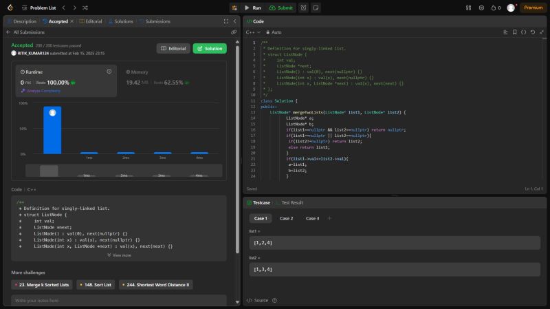 Ritik kumar on LinkedIn: #100daysofcode #drgviswanathanchallenge #leetcode Ritik kumar on LinkedIn: #100daysofcode #drgviswanathanchallenge #leetcode