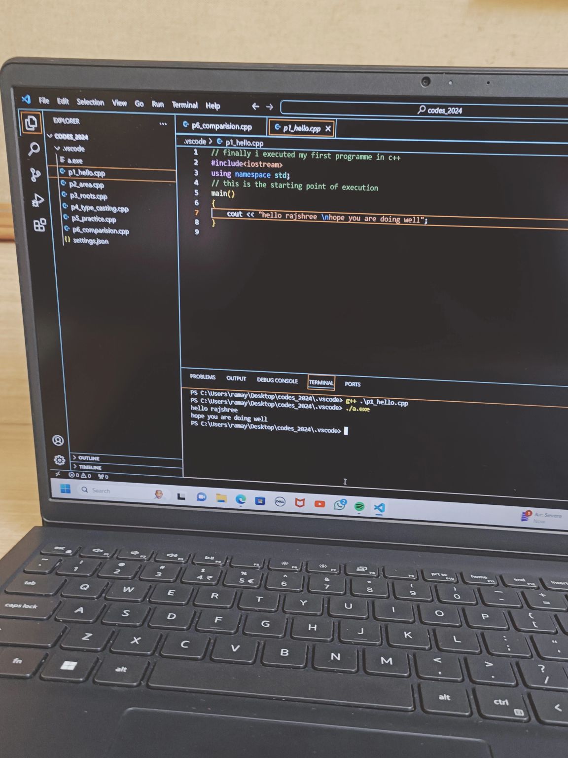 Ramayani Roy on LinkedIn: #cplusplus #beginnercoder #learningtocode Ramayani Roy on LinkedIn: #cplusplus #beginnercoder #learningtocode